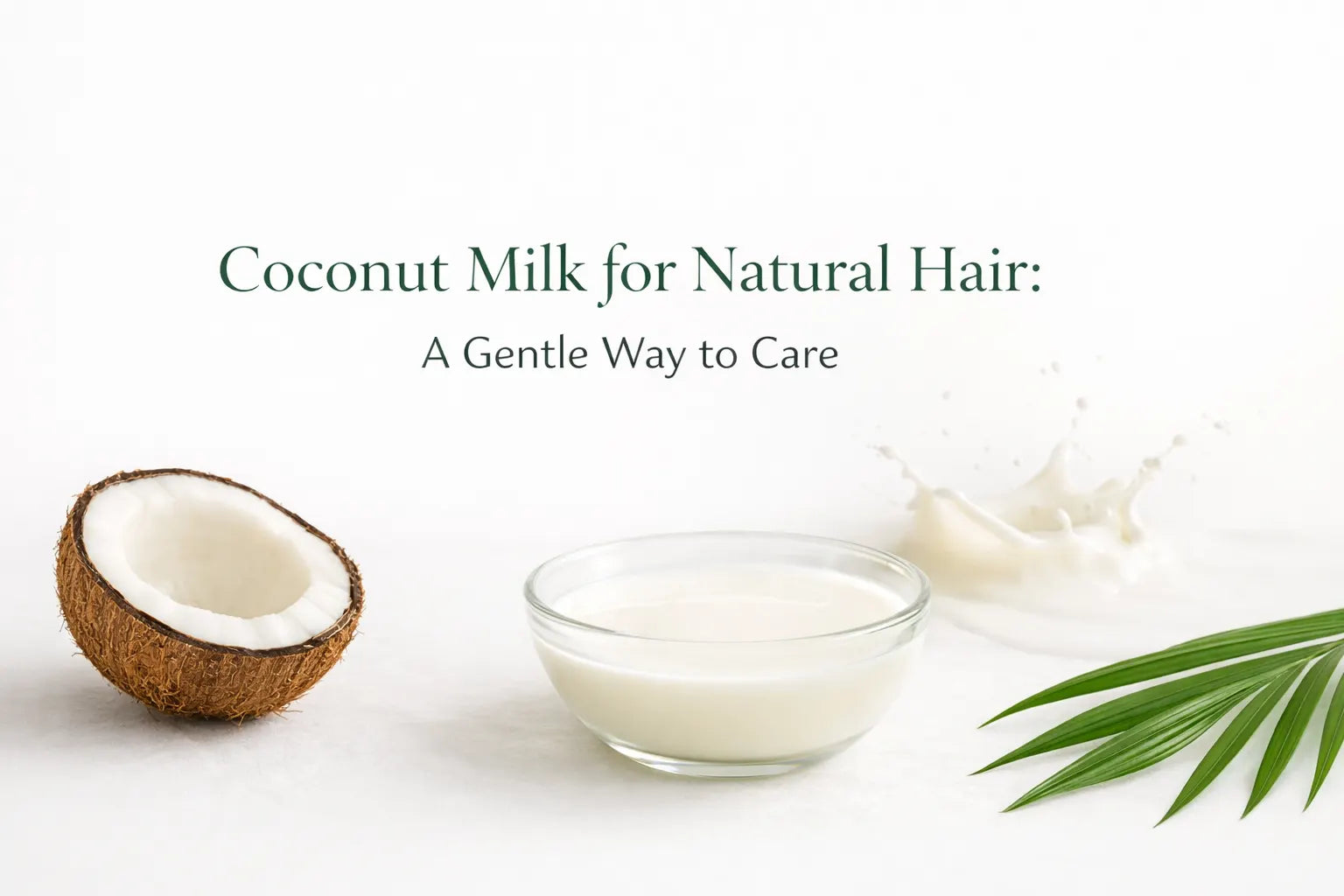 Coconut Milk for Natural Hair Care | Gentle Nourishment – Dhathri Ayurveda